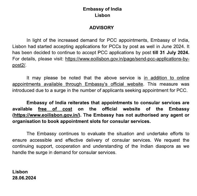 Embassy of India, Lisbon, Portugal